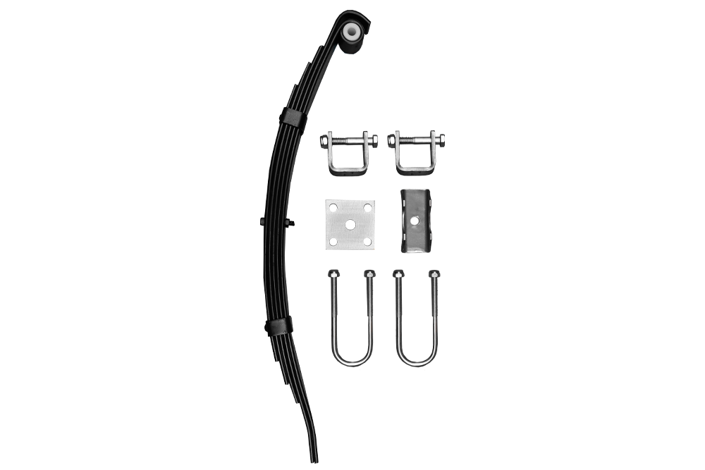LEAF SPRING KIT COMPLETE 5 BLADE 27'' 950KG - Henred Leicht